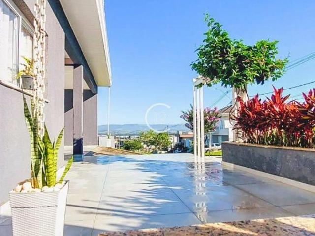 Sobrado em condomínio fechado com 3 suítes à venda, 264 m² por R$ 1.500.000 Terras do Vale Caçap
