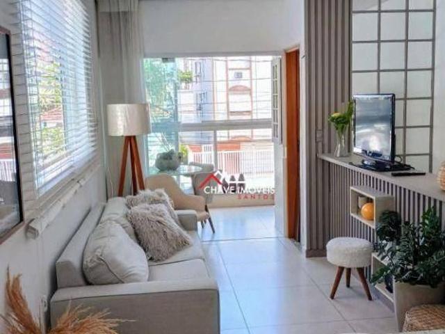 Sobrado em Embaré, Santos/SP de 90m² 2 quartos à venda por R$ 870.000,00