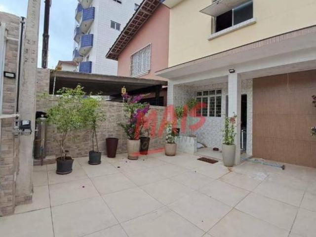 Sobrado em Embaré, Santos/SP de 132m² 3 quartos à venda por R$ 925.000,00