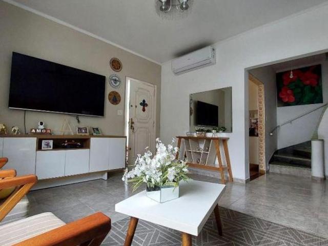 Sobrado em Encruzilhada, Santos/SP de 103m² 3 quartos à venda por R$ 855.000,00