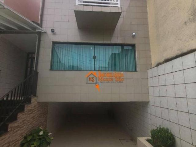 Sobrado em Jardim Valéria, Guarulhos/SP de 206m² 2 quartos à venda por R$ 830.000,00