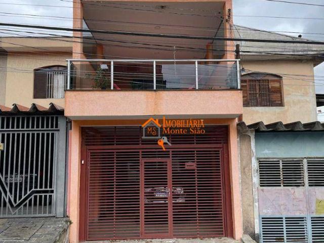 Sobrado em Jardim Vila Galvão, Guarulhos/SP de 200m² 3 quartos à venda por R$ 688.900,00