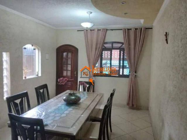 Sobrado em Jardim Carvalho, Guarulhos/SP de 217m² 2 quartos à venda por R$ 584.900,00