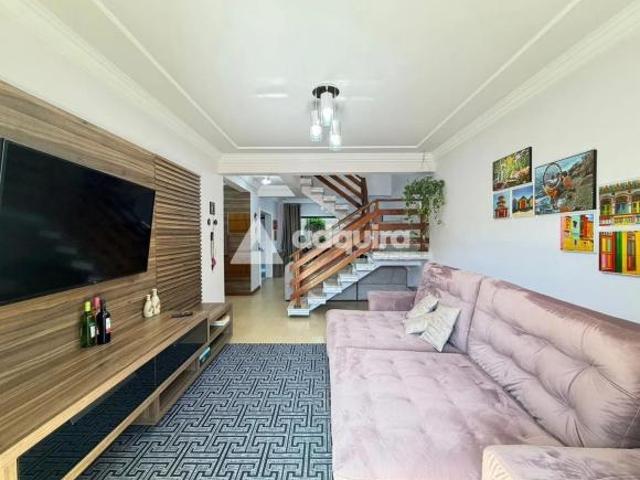 Sobrado em Jardim Carvalho, Ponta Grossa/PR de 127m² 3 quartos à venda por R$ 650.000,00