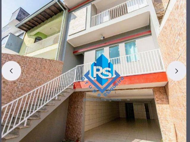 Sobrado em Jardim Las Vegas, Santo André/SP de 249m² 3 quartos à venda por R$ 741.900,00