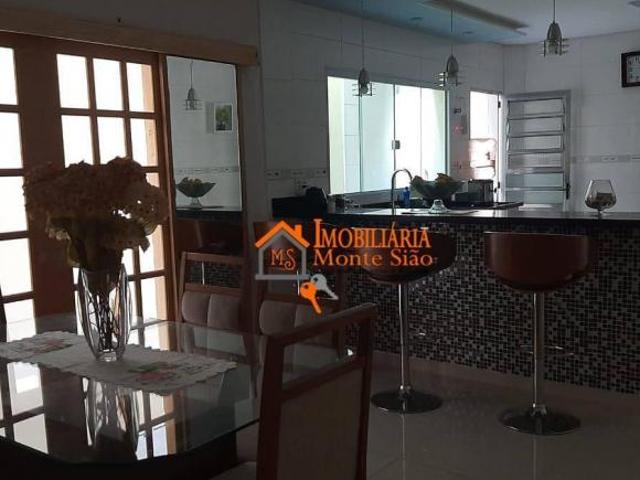 Sobrado em Jardim Maria Clara, Guarulhos/SP de 177m² 3 quartos à venda por R$ 550.000,00