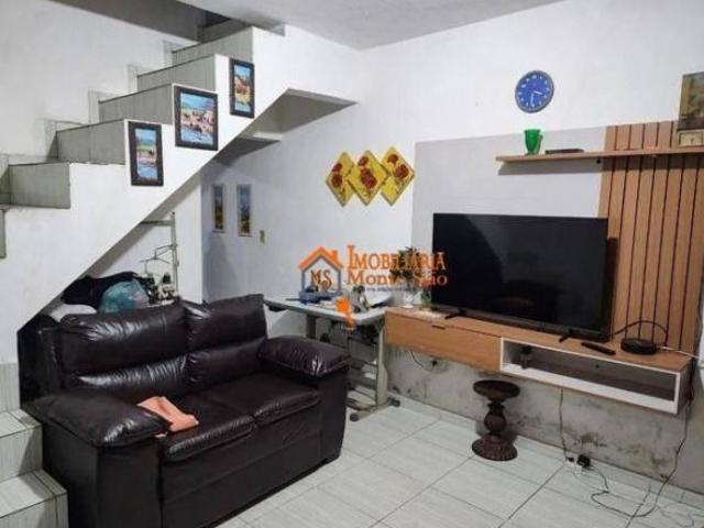 Sobrado em Jardim Presidente Dutra, Guarulhos/SP de 125m² 2 quartos à venda por R$ 276.000,00