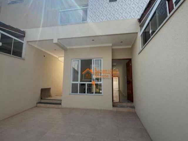 Sobrado em Jardim Santa Cecília, Guarulhos/SP de 105m² 3 quartos à venda por R$ 720.000,00