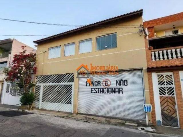 Sobrado em Jardim Santa Cecília, Guarulhos/SP de 250m² 6 quartos à venda por R$ 906.000,00