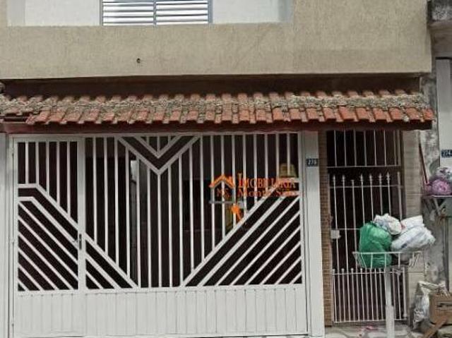 Sobrado em Jardim Santa Paula, Guarulhos/SP de 125m² 5 quartos à venda por R$ 425.600,00