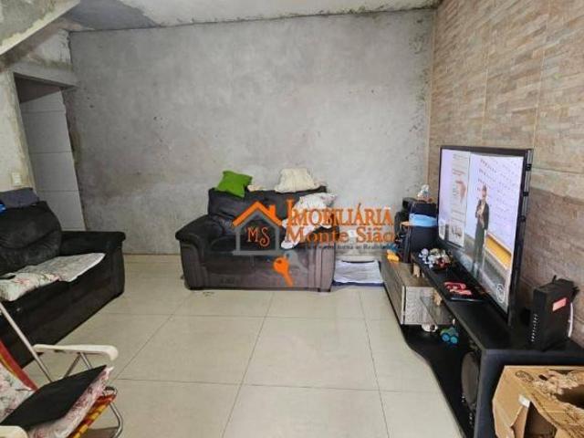 Sobrado em Parque Continental, Guarulhos/SP de 120m² 3 quartos à venda por R$ 440.000,00