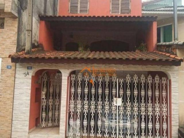 Sobrado em Parque Continental, Guarulhos/SP de 250m² 3 quartos à venda por R$ 530.000,00
