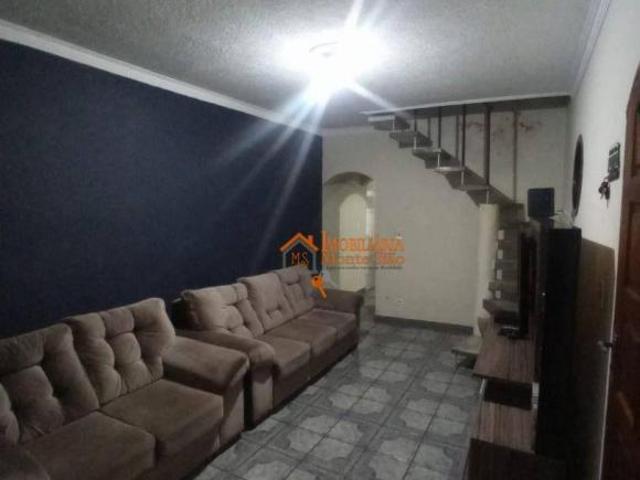 Sobrado em Parque Continental II, Guarulhos/SP de 170m² 3 quartos à venda por R$ 500.000,00