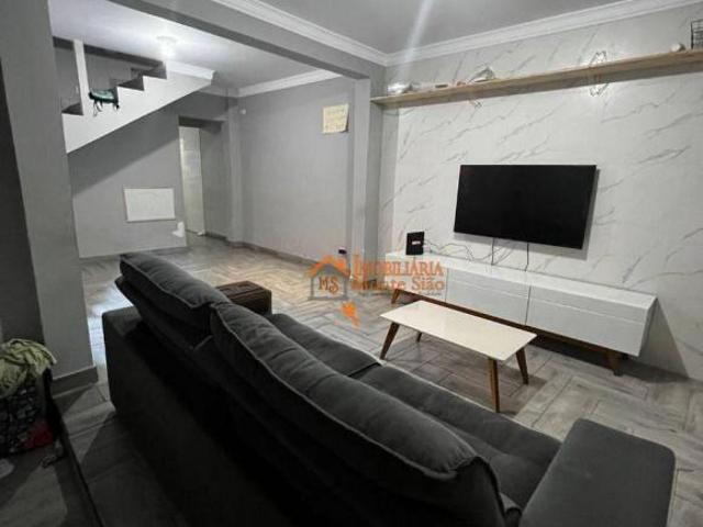 Sobrado em Parque Continental II, Guarulhos/SP de 250m² 3 quartos à venda por R$ 550.000,00