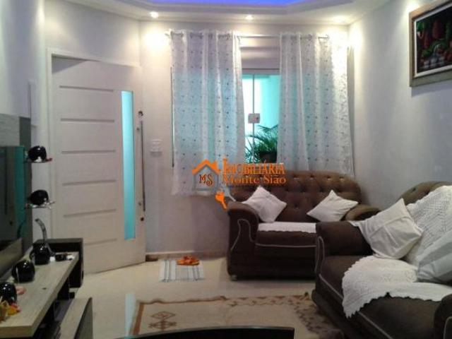 Sobrado em Parque Jurema, Guarulhos/SP de 110m² 3 quartos à venda por R$ 680.000,00