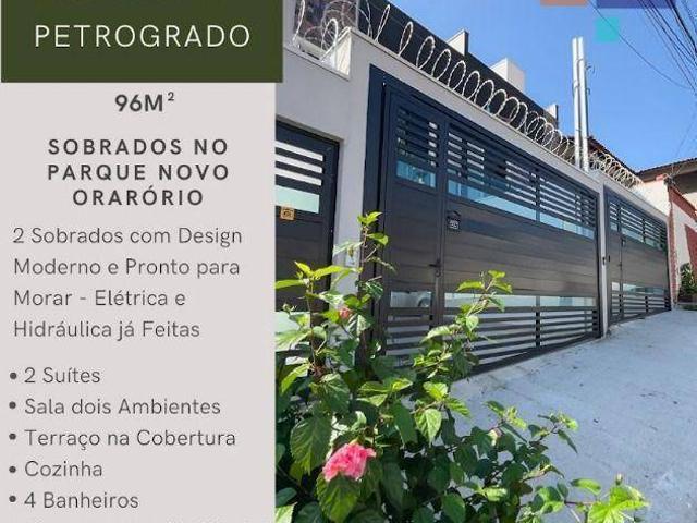 Sobrado em Parque Novo Oratório, Santo André/SP de 96m² 2 quartos à venda por R$ 629.900,00