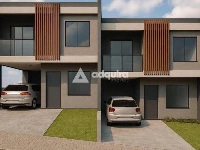 Sobrado em Uvaranas, Ponta Grossa/PR de 124m² 3 quartos à venda por R$ 480.000,00