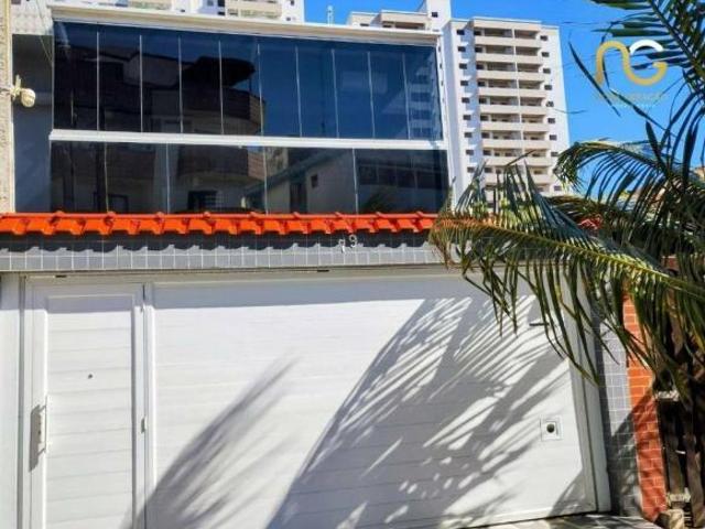 Sobrado em Vila Caiçara, Praia Grande/SP de 131m² 3 quartos à venda por R$ 879.000,00