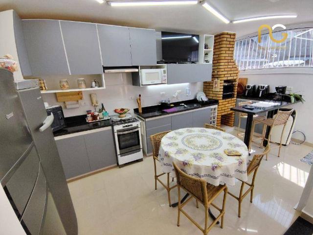 Sobrado em Vila Caiçara, Praia Grande/SP de 131m² 3 quartos à venda por R$ 878.000,00