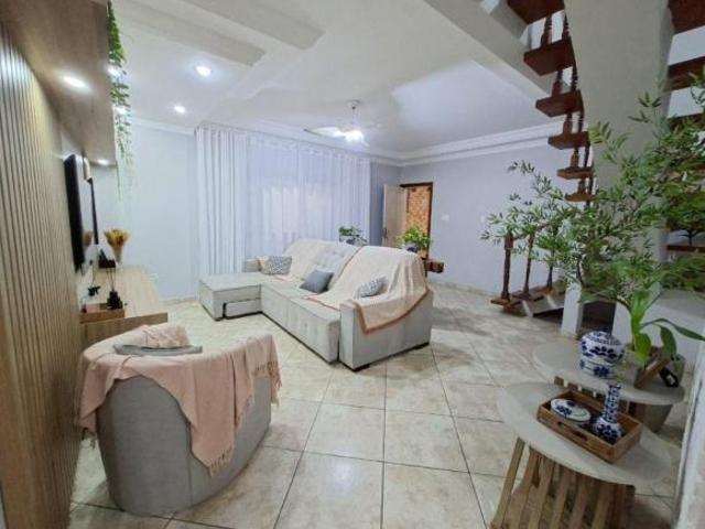 Sobrado em Vila Antártica, Praia Grande/SP de 102m² 2 quartos à venda por R$ 535.000,00