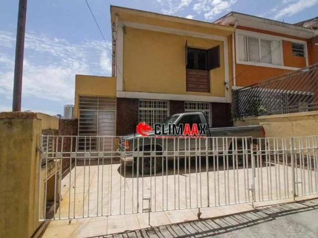 Sobrado em Vila Anglo Brasileira com 108m² de terreno, 3 dorm. e 2 vagas à venda ou locação