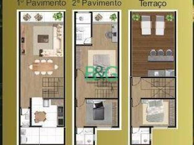 Sobrado em Vila Albertina, São Paulo/SP de 150m² 3 quartos à venda por R$ 780.000,00