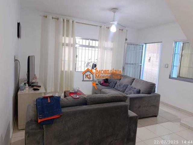 Sobrado em Vila Barros, Guarulhos/SP de 197m² 2 quartos à venda por R$ 848.000,00