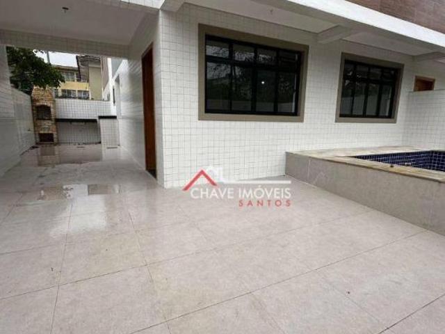 Sobrado em Vila Belmiro, Santos/SP de 140m² 3 quartos à venda por R$ 1.479.000,00
