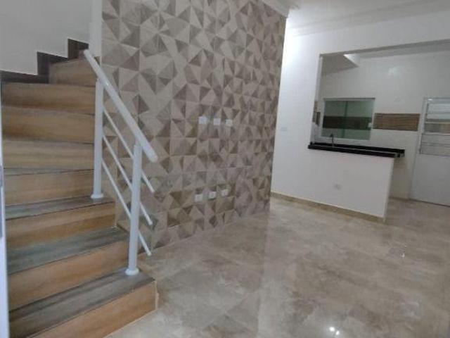Sobrado em Vila Guilhermina, Praia Grande/SP de 54m² 2 quartos à venda por R$ 380.000,00