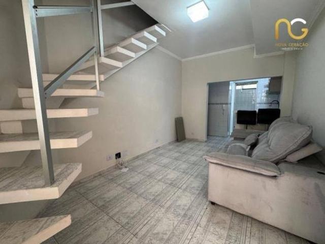 Sobrado em Vila Guilhermina, Praia Grande/SP de 62m² 2 quartos à venda por R$ 430.000,00