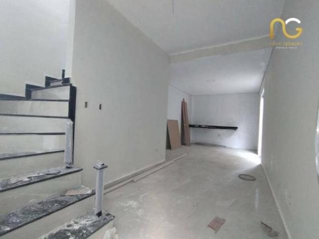 Sobrado em Vila Guilhermina, Praia Grande/SP de 75m² 2 quartos à venda por R$ 462.000,00