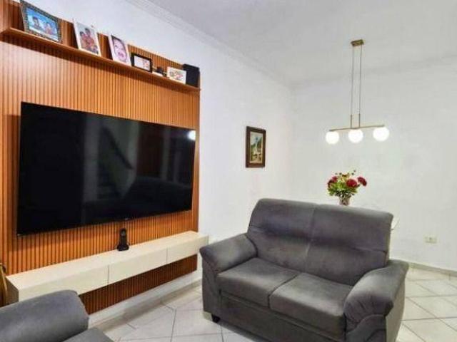 Sobrado em Vila Guilhermina, Praia Grande/SP de 89m² 2 quartos à venda por R$ 650.000,00