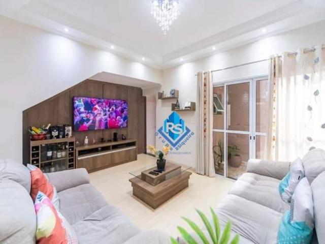 Sobrado em Vila Floresta, Santo André/SP de 153m² 3 quartos à venda por R$ 660.000,00