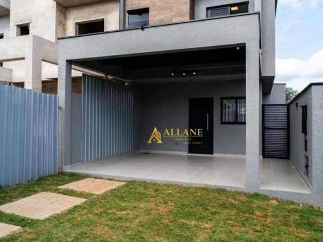 Sobrado ES Santorini com 3 dormitórios à venda, 114 m² por R$ 805.900 Chácaras Reunidas São Jorge