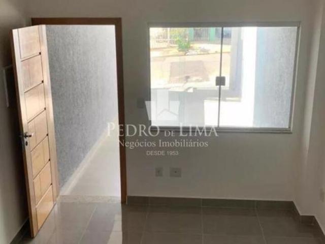Sobrado frontal 3 quartos 1 suíte 1 vaga de garagem Parque São Lucas