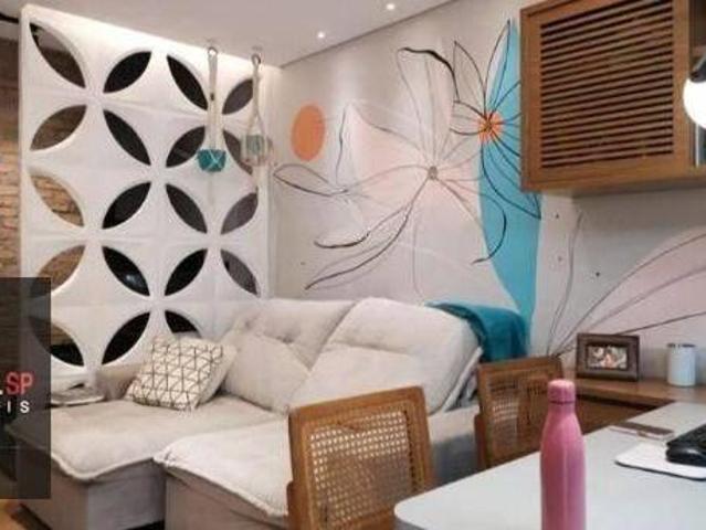 Sobrado frontal à venda, 02 quartos sendo 02 suítes, 01 vaga, imóvel semi mobiliado, 71 m² por R$ 65