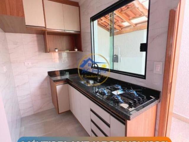 Sobrado Individual no Caiçara 2 dorms e 400mts da Praia! Financia!