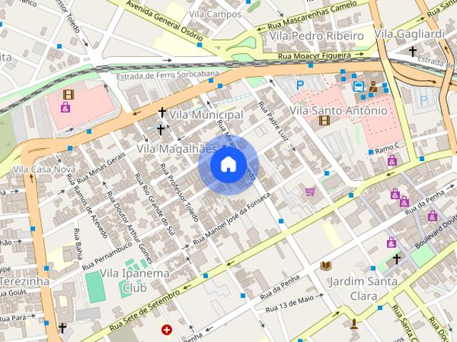 Sobrado para locação Centro