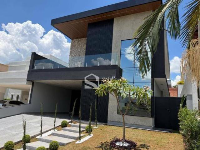 Sobrado para venda em Condomínio Terra Magna de 302.00m² com 4 Quartos, 4 Suites e 4 Garagens
