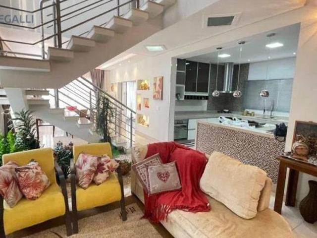 Sobrado para venda em Condomínio Parque Dos Ypês de 252.00m² com 3 Quartos e 3 Suites