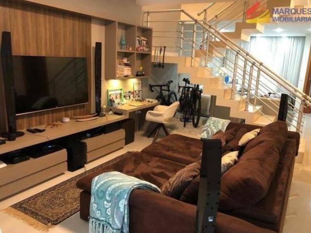 Sobrado para venda em Condominio Residencial Terra Nobre de 280.00m² com 4 Quartos, 4 Suites e 4 Gar