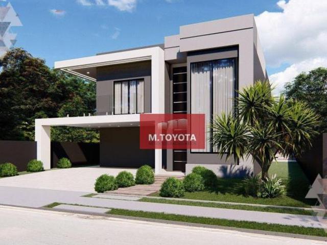 Sobrado para venda em Condomínio Residencial Shamballa Ii de 360.00m² com 4 Quartos, 4 Suites e 2 Ga