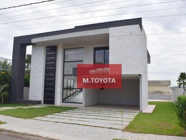 Sobrado para venda em Condomínio Shambala Ii de 252.00m² com 4 Quartos, 4 Suites e 4 Garagens