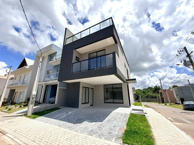 Sobrado para venda em Costeira em São José Dos Pinhais Paraná de 158.00m² com 3 Quartos, 3 Suítes e 1 Garagem