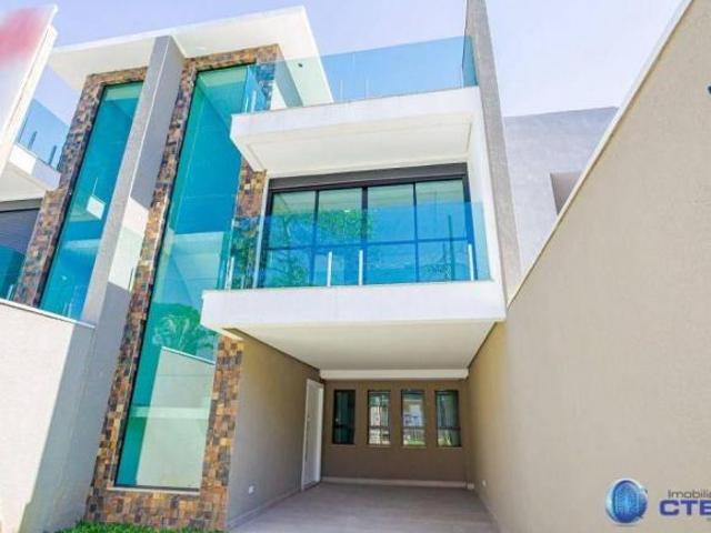 Sobrado para venda em Abranches de 186.00m² com 3 Quartos, 1 Suite e 2 Garagens