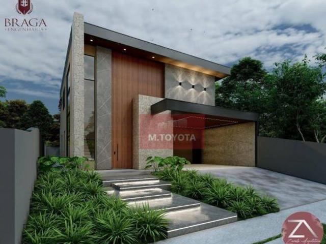 Sobrado para venda em Alpes De Atibaia de 245.00m² com 4 Quartos, 4 Suites e 4 Garagens
