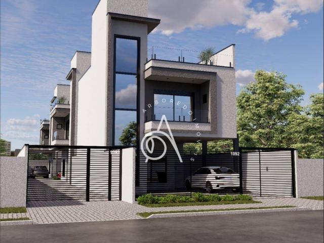 Sobrado para venda em Hauer em Curitiba Paraná de 148.00m² com 3 Quartos, 3 Suítes e 2 Garagens