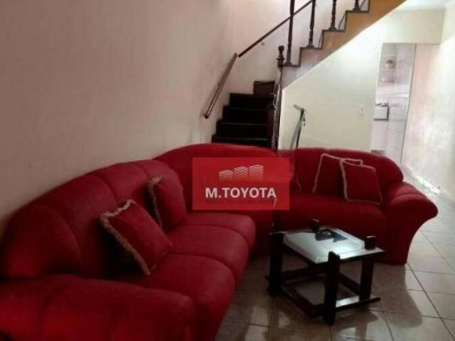 Sobrado para venda em Jardim Bela Vista de 106.00m² com 3 Quartos, 1 Suite e 2 Garagens