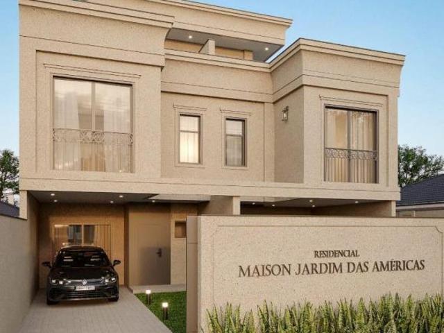 Sobrado para venda em Jardim Das Américas de 155.00m² com 3 Quartos, 1 Suite e 3 Garagens