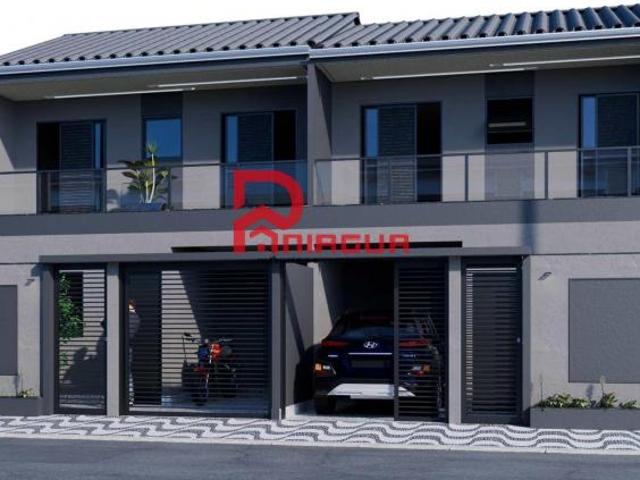 Sobrado para venda em Melvi de 63.00m² com 2 Quartos, 2 Suites e 1 Garagem